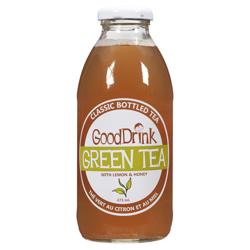 GoodDrink Green Tea With Lemon & Honey Iced Tea 473 ml (bottle) - Voilà ...