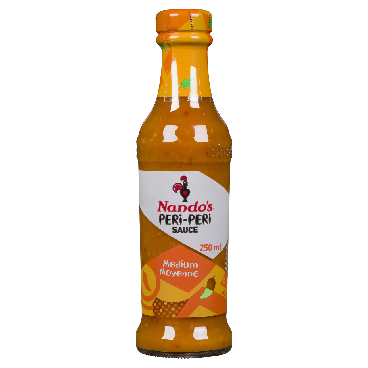 Nando's Peri-Peri Sauce Medium 250 ml - Voilà Online Groceries & Offers