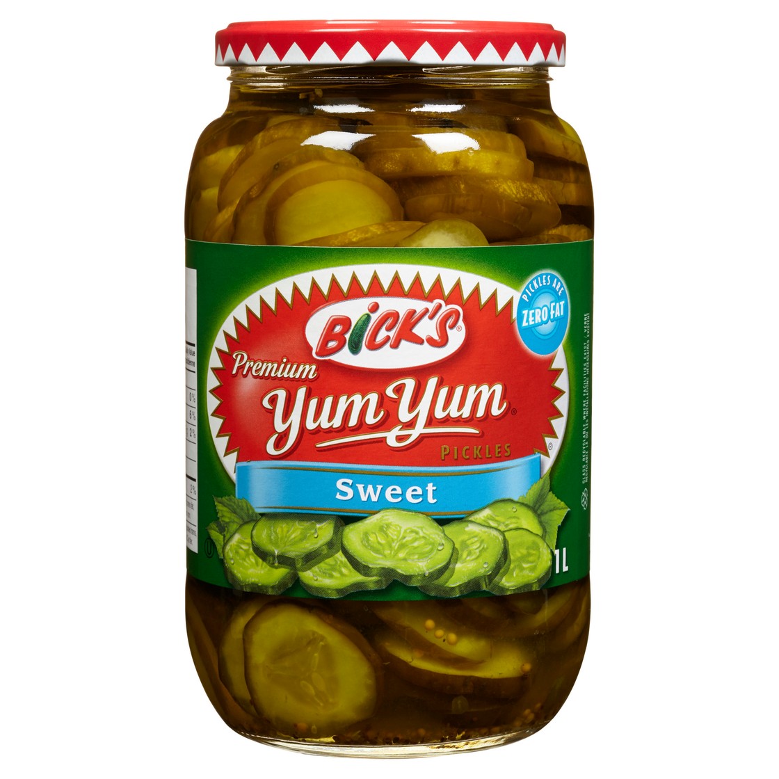 Bick's Premium Yum Yum Pickles Sweet 1 L - Voilà Online Groceries & Offers