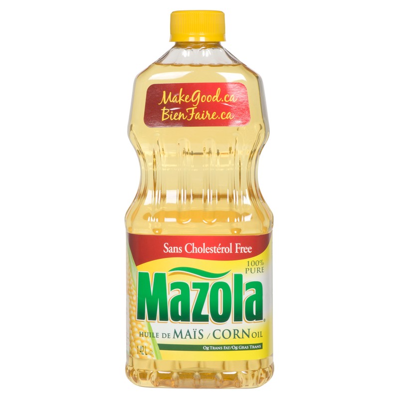 Mazola Corn Oil 100% Pure 1.42 L - Voilà Online Groceries & Offers