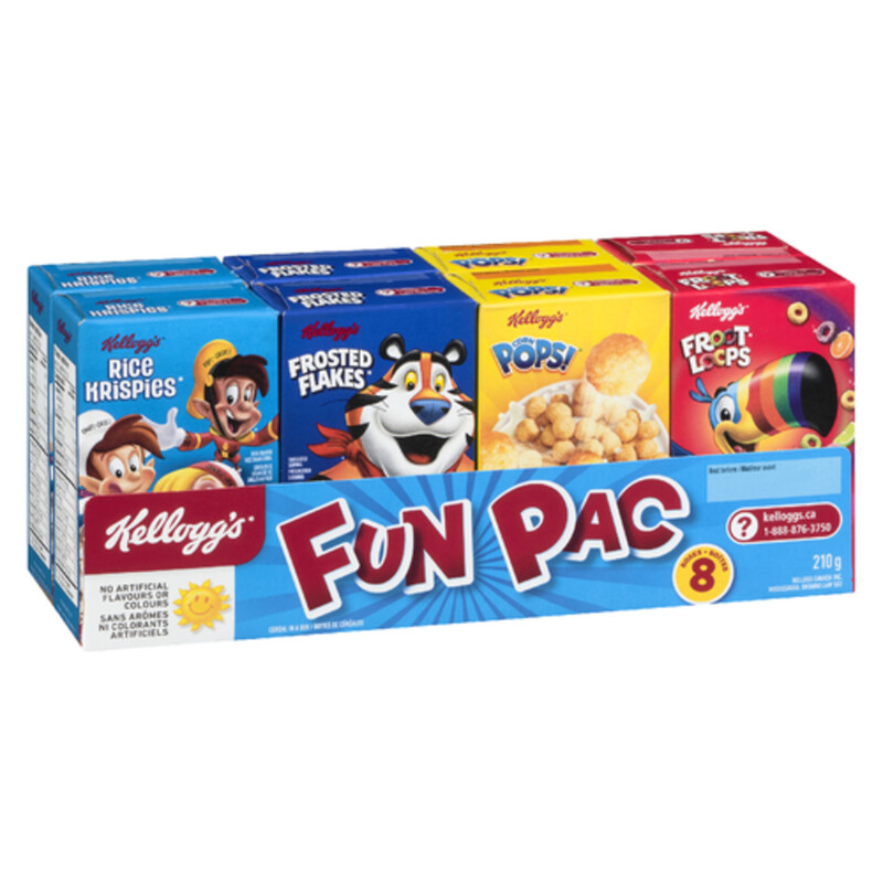 Kellogg's Cereal Fun Pack 210 g - Voilà Online Groceries & Offers