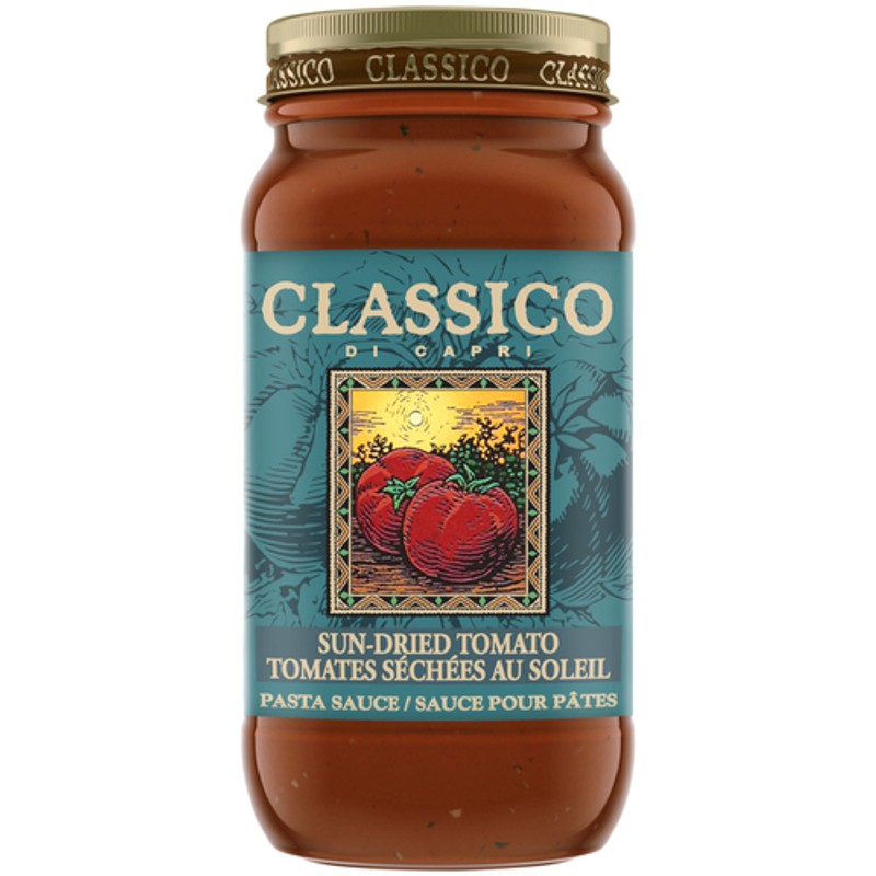 Classico Pasta Sauce Sun Dried Tomato 650 mL - Voilà Online Groceries ...