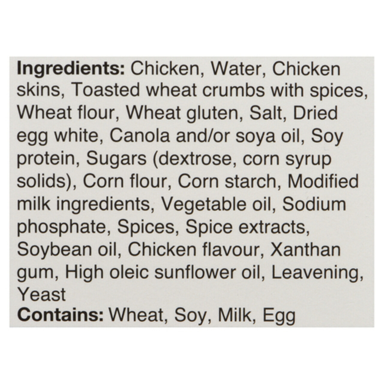 Watson Ridge Frozen Chicken Strips Breaded Fully Cooked 800 g - Voilà ...