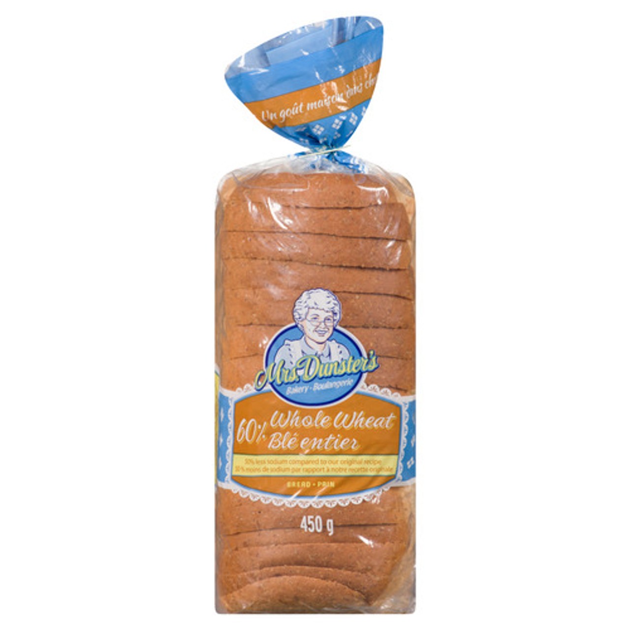 Mrs Dunster 60% Whole Wheat Bread 450 g - Voilà Online Groceries & Offers
