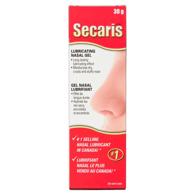 Secaris Lubricating Nasal Gel 30 g - Voilà Online Groceries & Offers
