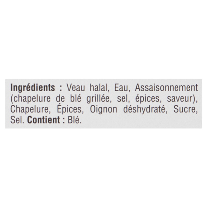Al Safa Halal Frozen Kofta Veal 454 g - Voilà Online Groceries & Offers