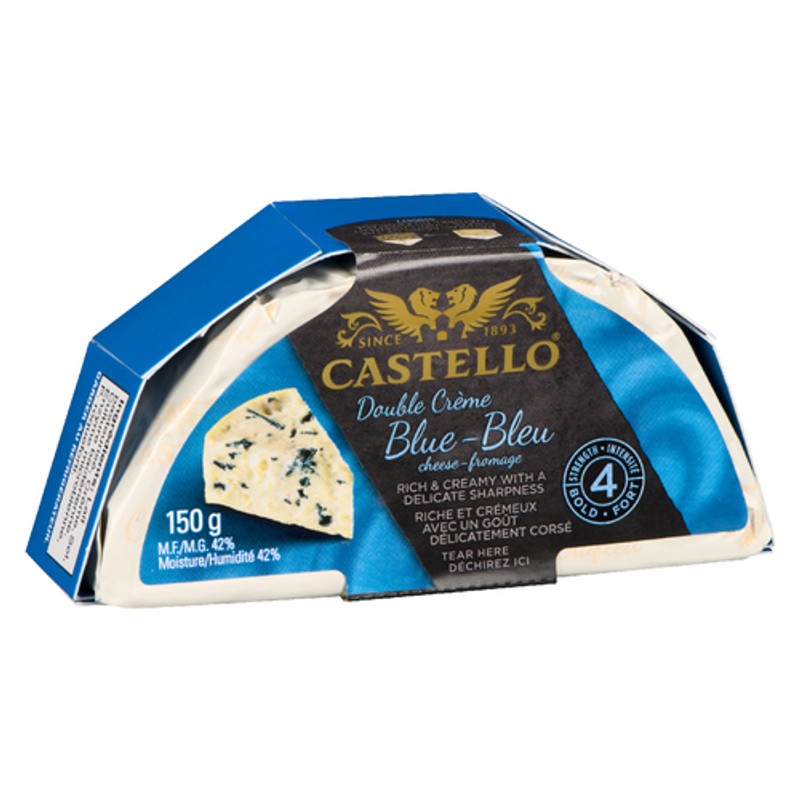 Castello Double Creamy Blue Cheese 150 g - Voilà Online Groceries & Offers