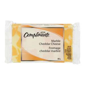 Compliments Cheese Marble Mild Cheddar 300 g - Voilà Online Groceries ...