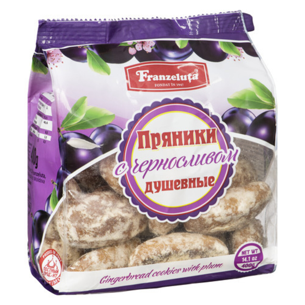 Franzeluta Gingerbread Cookies With Plum 400 g - Voilà Online Groceries ...