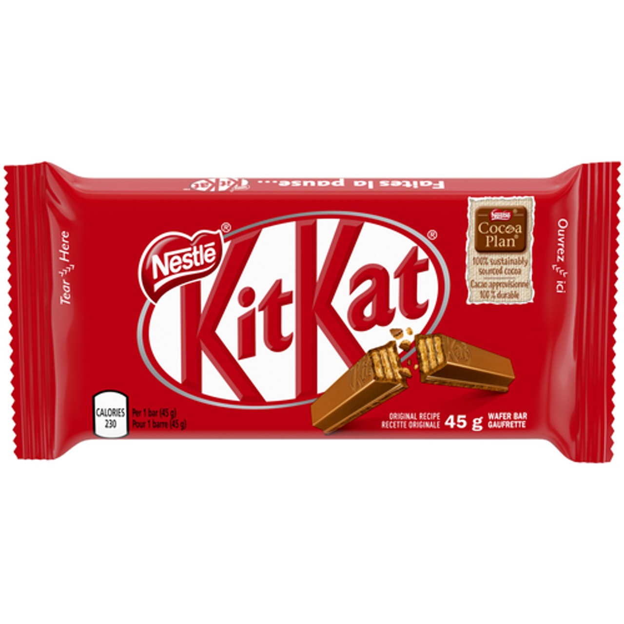 Nestle Kit Kat Milk Chocolate Bar 45 g - Voilà Online Groceries & Offers