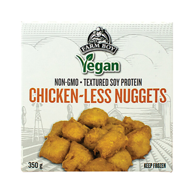 Farm Boy Vegan Chicken-Less Nuggets 350 g (frozen) - Voilà Online ...