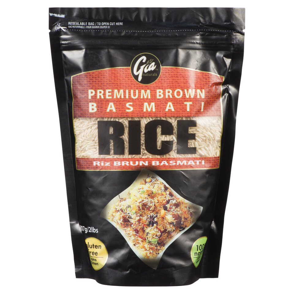 Gia Brown Basmati Rice 907 g - Voilà Online Groceries & Offers