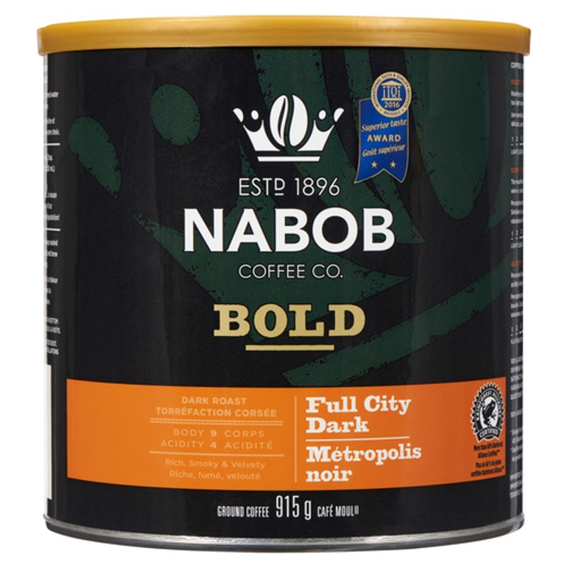 Nabob Coffee Company Ground Full City Dark 915 g - Voilà Online ...