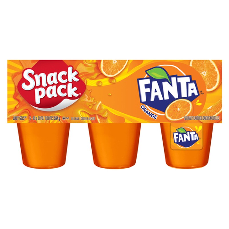 Snack Pack Juicy Gel Snacks Fanta 594 g - Voilà Online Groceries & Offers