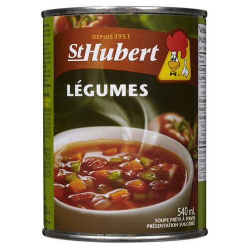 Voilà | Online Grocery Delivery - St-Hubert Vegetables Soup 540 ml