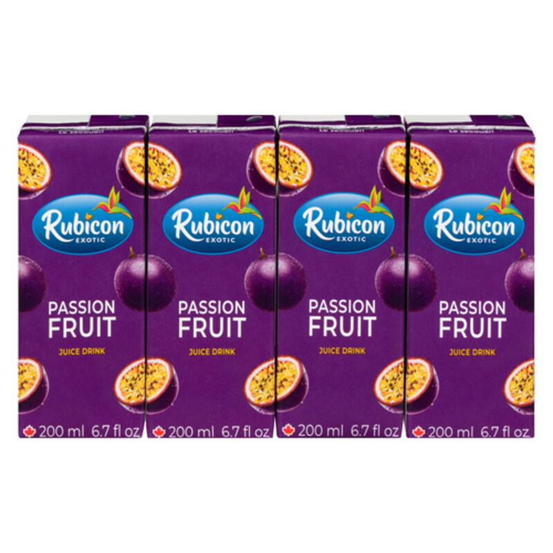 Rubicon Drink Juice Passion Fruit 200 ml - Voilà Online Groceries & Offers