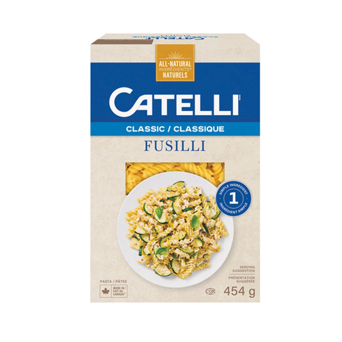 Catelli Pasta Fusilli 454 g - Voilà Online Groceries & Offers