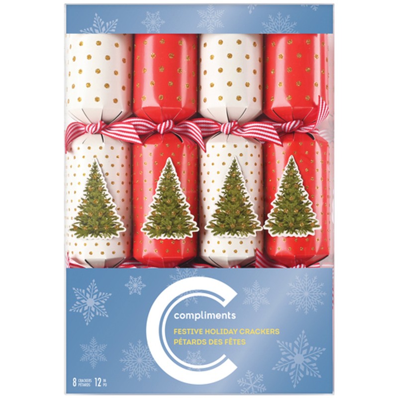 Compliments Christmas Crackers 12-Inch 8 Pack - Voilà Online Groceries ...