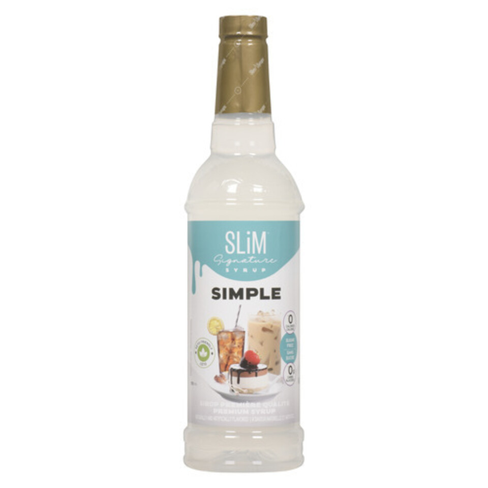 Slim Syrups Sugar-Free Premium Syrup Simple 750 ml - Voilà Online ...