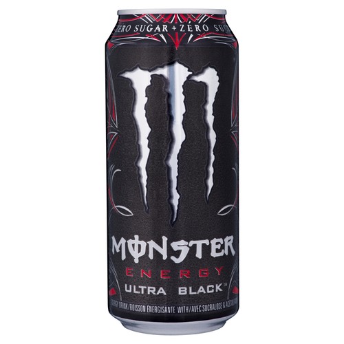 Monster Zero Sugar Energy Drink Ultra Black 473 ml (can) - Voilà Online ...