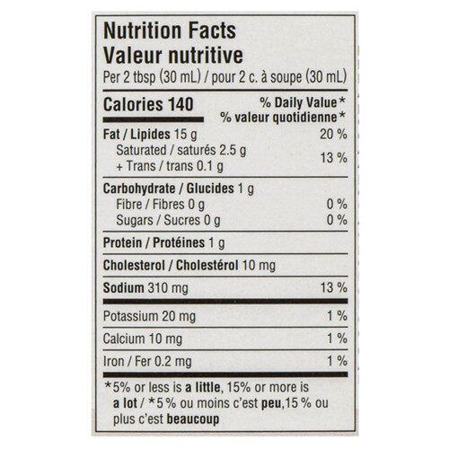 The Keg Gluten-Free Salad Dressing Caesar 475 ml - Voilà Online ...