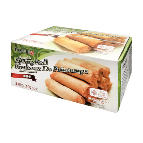 Tastie Frozen Vegetarian Spring Rolls 2.8 kg - Voilà Online Groceries ...