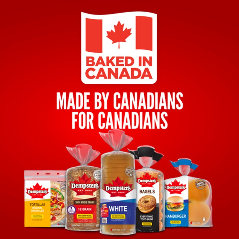 Dempster’s Hamburger Buns Original 8 Pack 448 g - Voilà Online ...