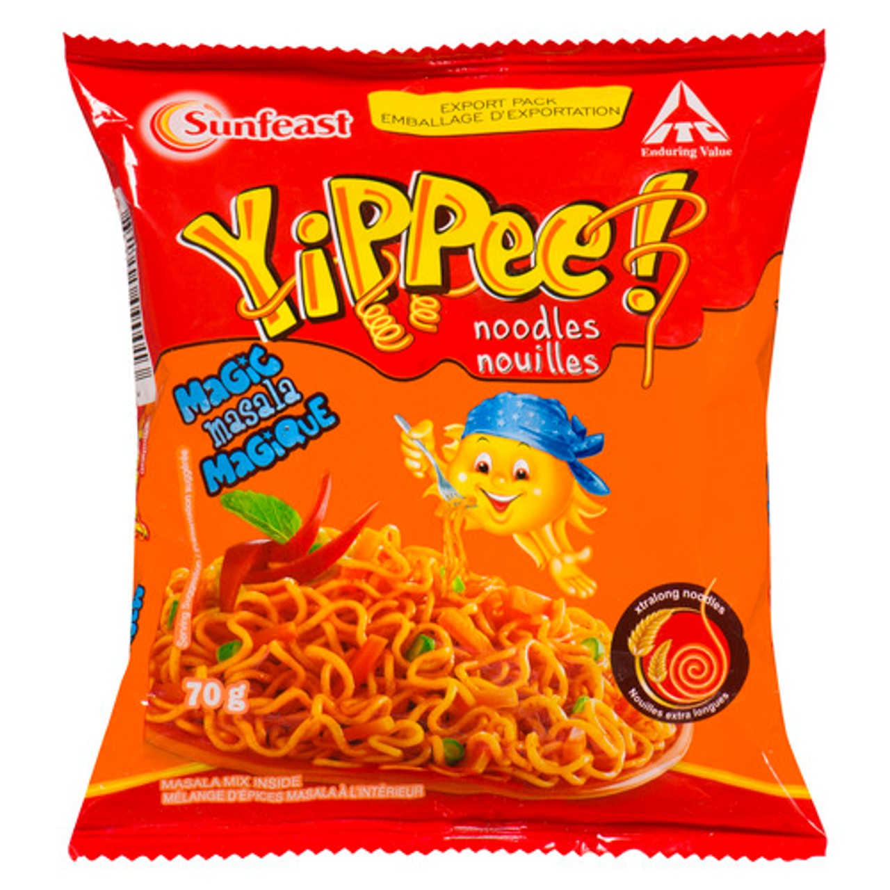 Sunfeast Yippee Masala Noodles 70 g - Voilà Online Groceries & Offers