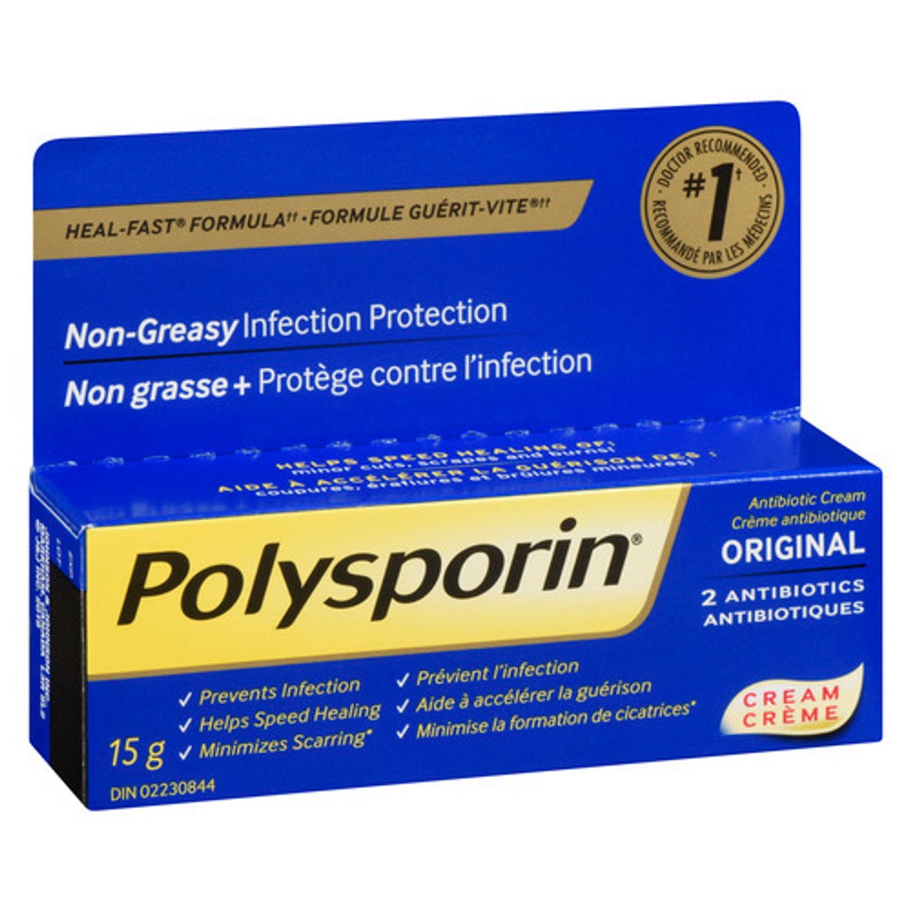 Polysporin Antibiotic Cream Original 15 g - Voilà Online Groceries & Offers