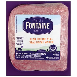 Fontaine Family Ground Veal Lean 454 g - Voilà Online Groceries & Offers