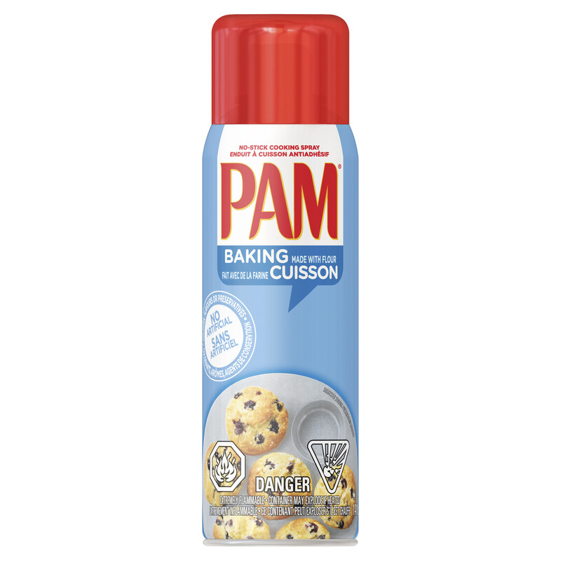 Pam Baking Spray Made With Flour 141 g - Voilà Online Groceries & Offers