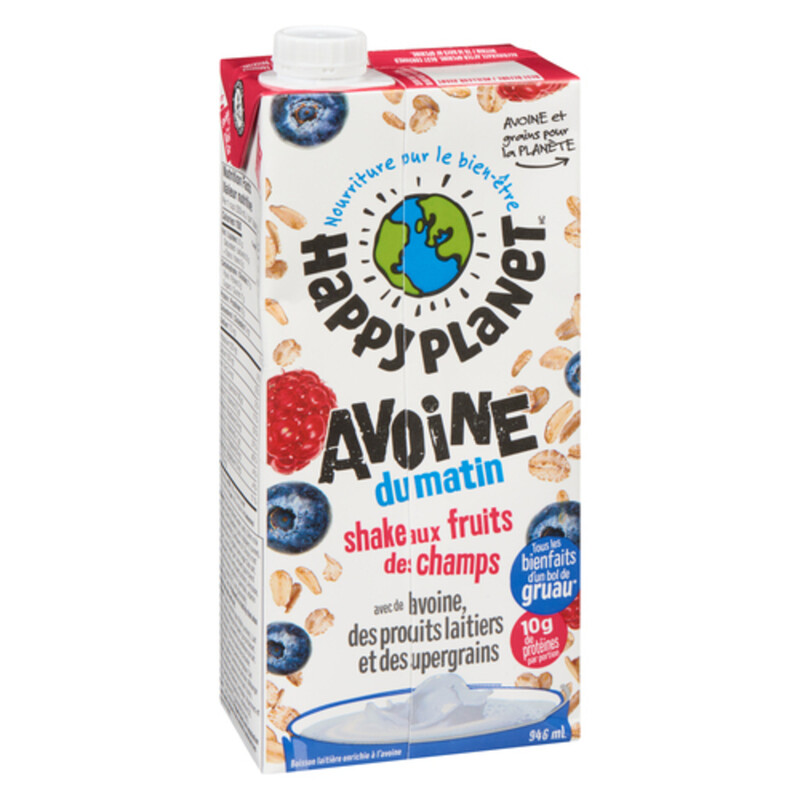 Happy Planet Mornin' Oatz Shake Field Berry 946 ml - Voilà Online ...