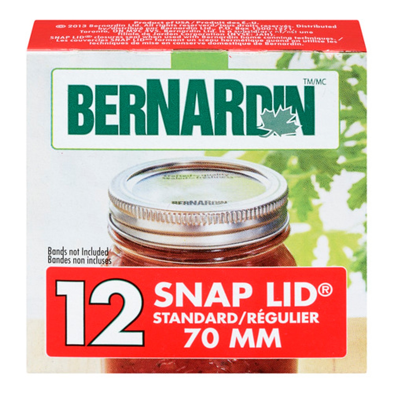Bernardin A2 Standard Lids 12 Pack - Voilà Online Groceries & Offers