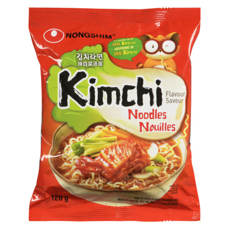 Nong Shim Ramyun Noodle Soup Mix Kimchi 120 g - Voilà Online Groceries & Offers