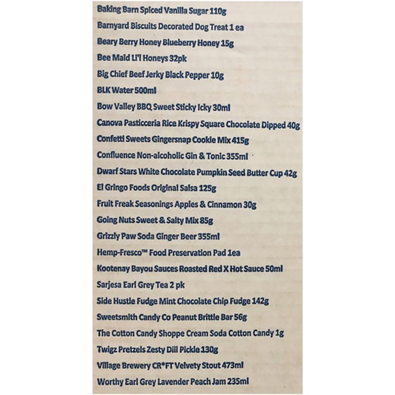 Winter Edition Alberta Box - Voilà Online Groceries & Offers