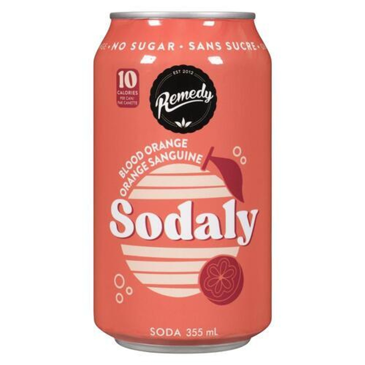 Remedy Sodaly Soda Blood Orange 355 ml (can) - Voilà Online Groceries ...