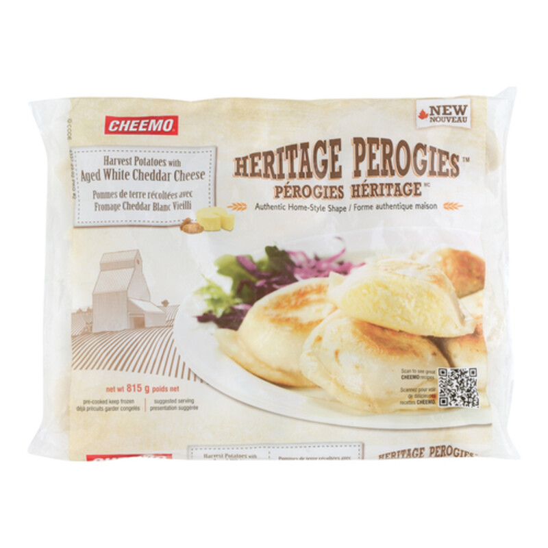 Cheemo Perogies Aged White Cheddar 815 g (frozen) - Voilà Online ...