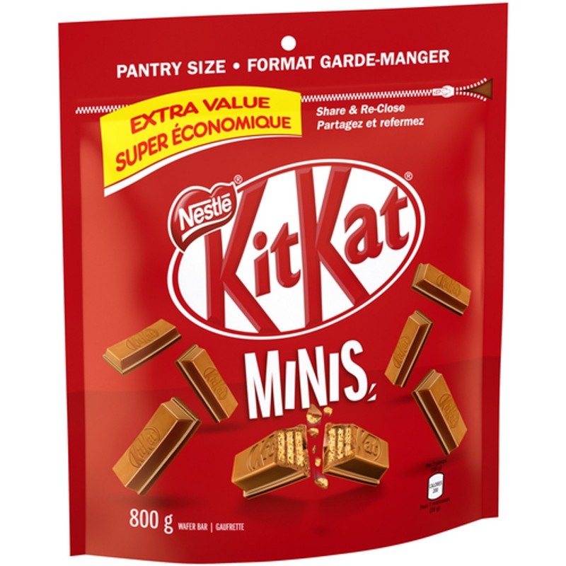 Kit Kat Minis Bag Pantry Size 800 g - Voilà Online Groceries & Offers