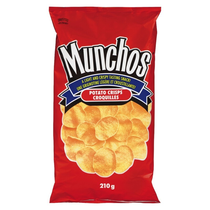 Munchos Potato Crisps 210 g - Voilà Online Groceries & Offers