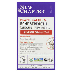 New Chapter Bone Strength Take Care Tablets 120 Tablets - Voilà Online ...