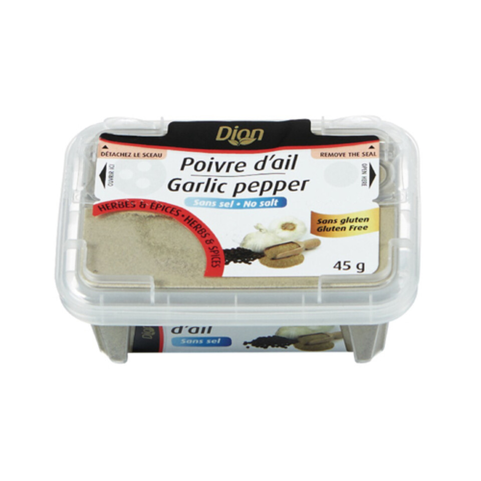 Dion Garlic Pepper 45 g - Voilà Online Groceries & Offers