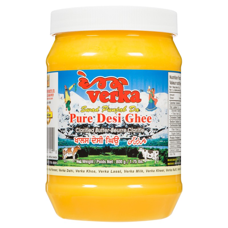 Verka Desi Ghee 800 g - Voilà Online Groceries & Offers