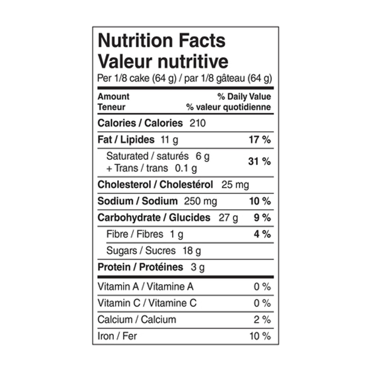 McCain Deep'n Delicious Cake Chocolate 500 g - Voilà Online Groceries ...