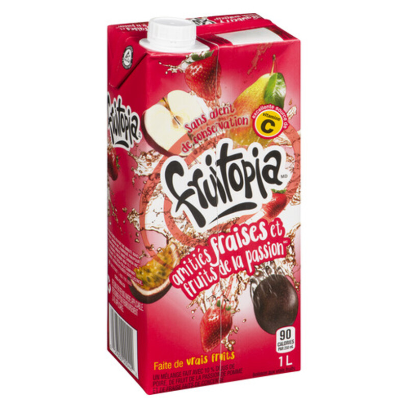 Fruitopia Juice Strawberry Passion Awareness 1 L - Voilà Online ...