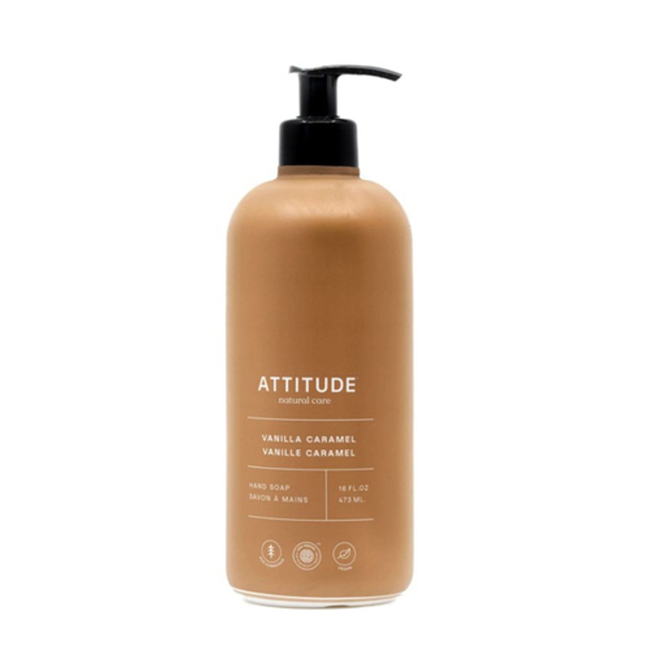 Attitude Natural Care Hand Soap Limited Edition Vanilla Caramel 473 ml ...