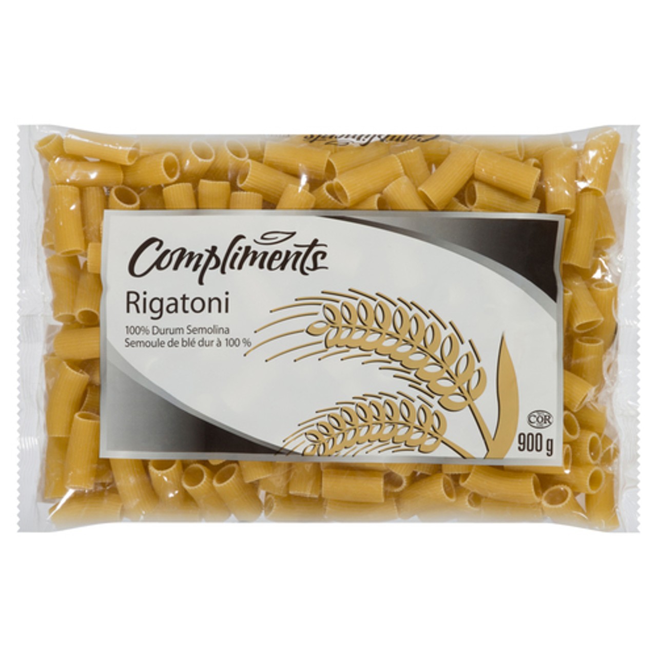 Compliments Pasta Rigatoni 900 g - Voilà Online Groceries & Offers