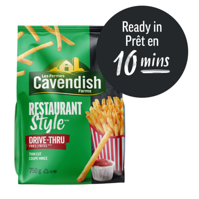 Cavendish Farms Frozen Fried Potatoes Drive-Thru Fries Restaurant Style ...