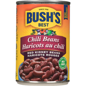 Bush's Red Kidney Chili Beans Mild 398 ml - Voilà Online Groceries & Offers