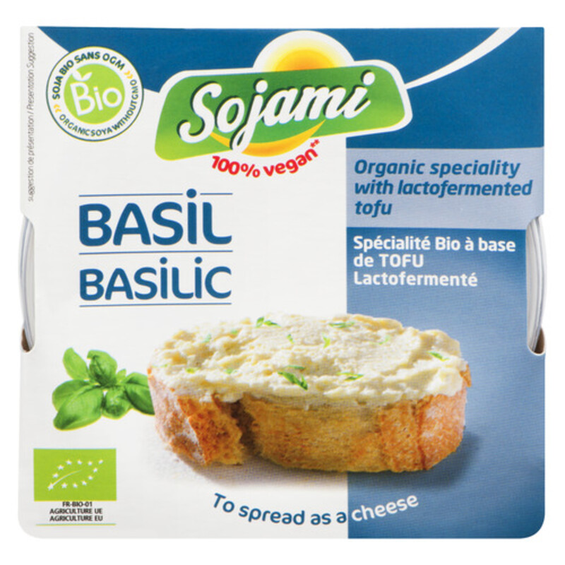 Sojami Basil Soya Cheese 125 g - Voilà Online Groceries & Offers