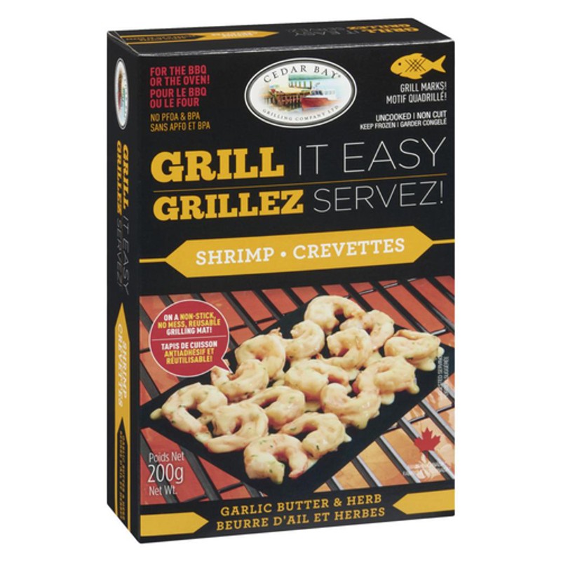 Grill It Easy Frozen Shrimp Garlic Butter & Herb 200 g - Voilà Online ...